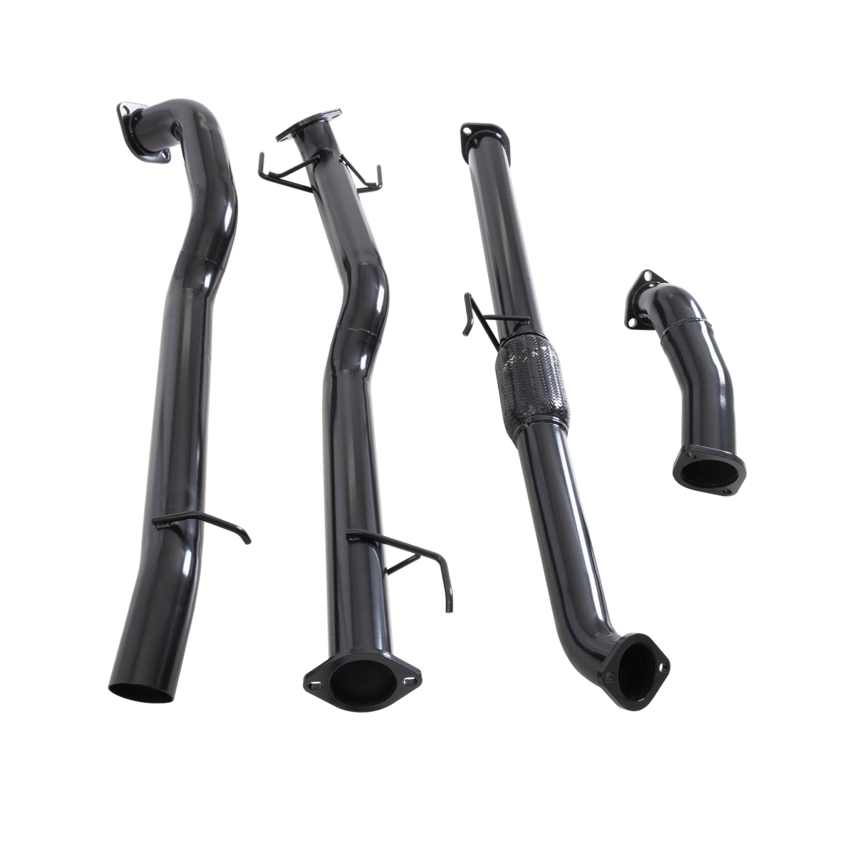 Toyota Hilux KUN26R 2005-2015 D-4D Dual Cab 3" Turbo Back System Pipe ...