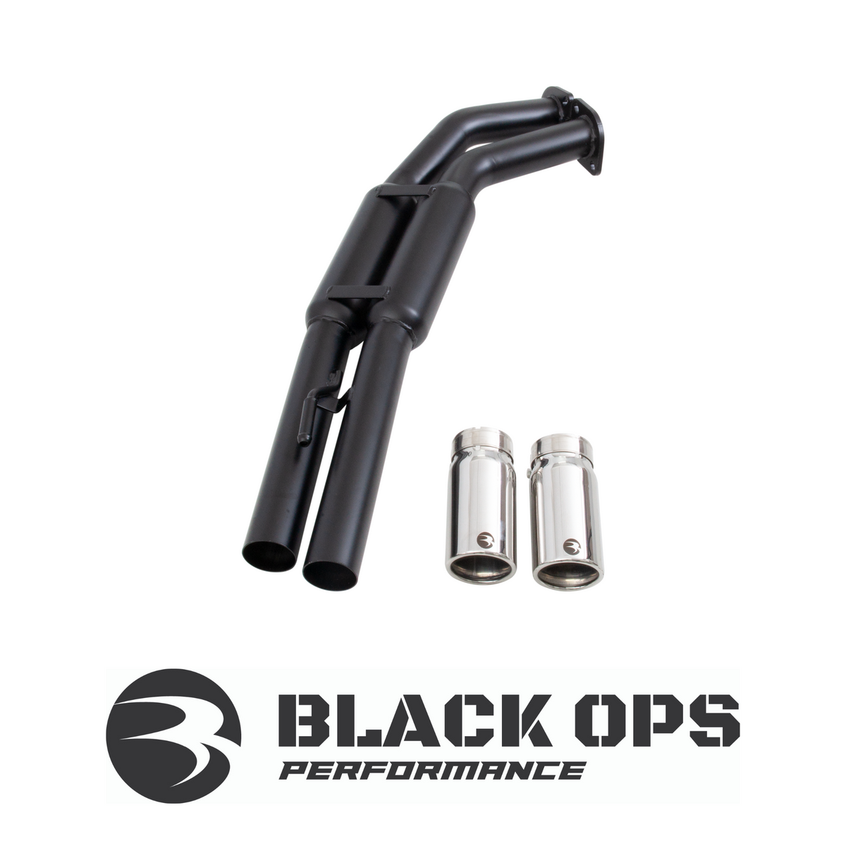 Holden Commodore VT-VZ SS Sedan Twin 2.5" Hotdog Rear section – Black ...